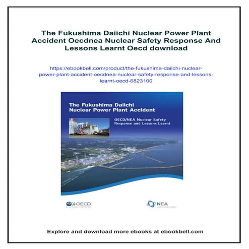 The Fukushima Daiichi Nuclear Power Plant Accident Oecdnea Nuclear ...