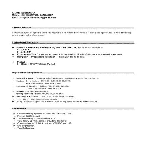 Anjali Updated CV | DOCX