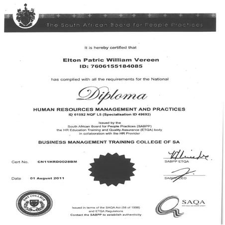 certificates | PDF