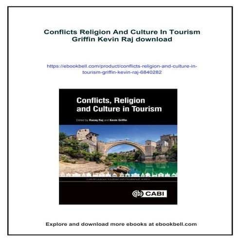 Conflicts Religion And Culture In Tourism Griffin Kevin Raj | PDF