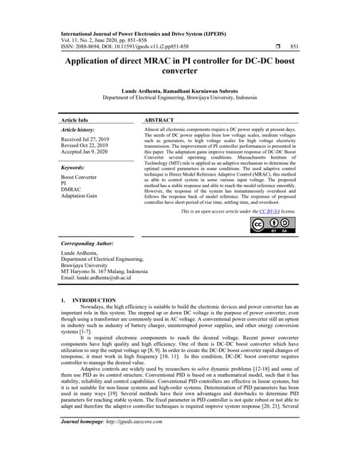 Irjet Comparative Analysis Of Analog Pi And Discrete Pi Controller
