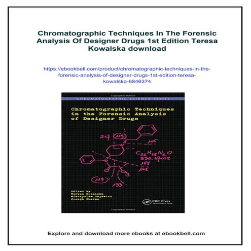 Chromatographic Techniques In The Forensic Analysis Of Designer Drugs ...