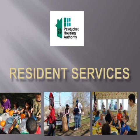 2016 RESIDENT SERVICES LAYOUT ppt presentation | PPTX