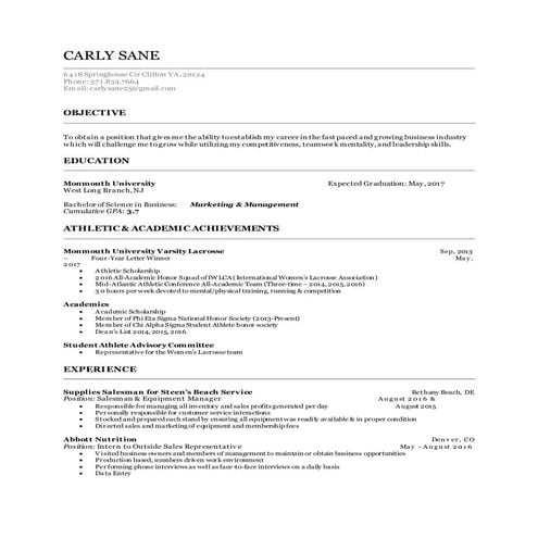 Emily Murphy-Resume | PDF