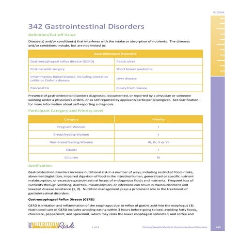 Main part of the Gastrointestinal Disorders | PDF