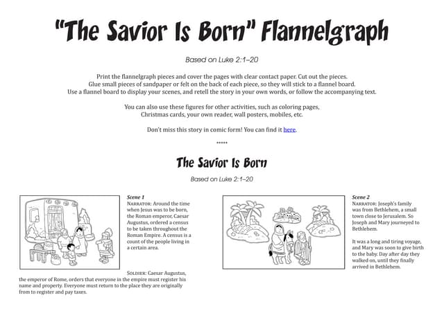 Color Flannelgraph: Fish! And More Fish!