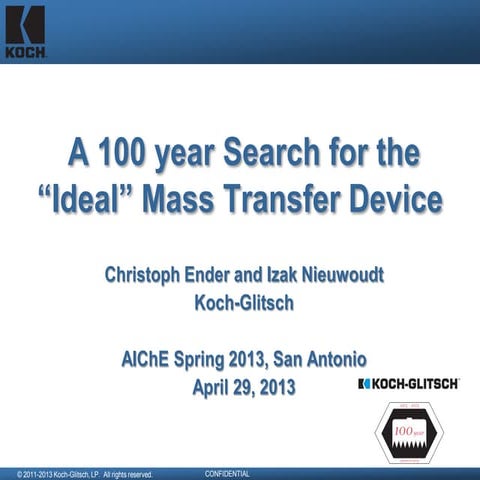 100-year-search-ideal-mass-transfer-device | PDF