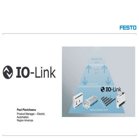 Festo IO-Link Presentation | PPTX