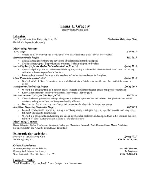 Kate Ludwig Resume | PDF