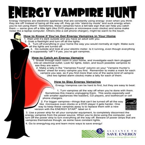 Energy Vampire Hunt | PDF