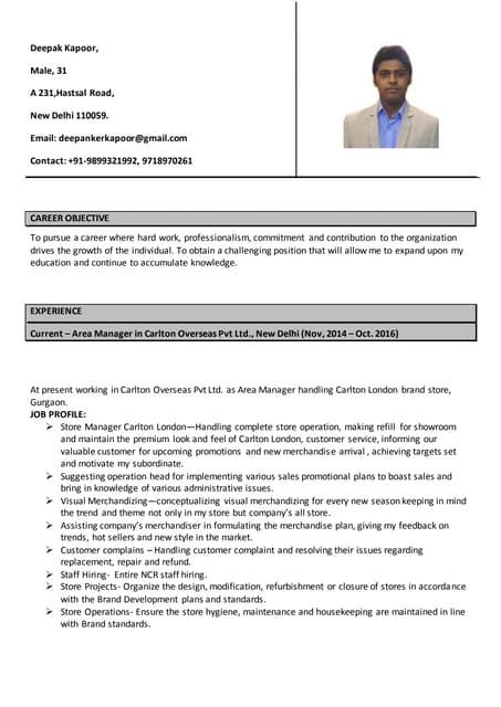 CURRICULUM VITAE _ Jitendra Singh (1) | PDF