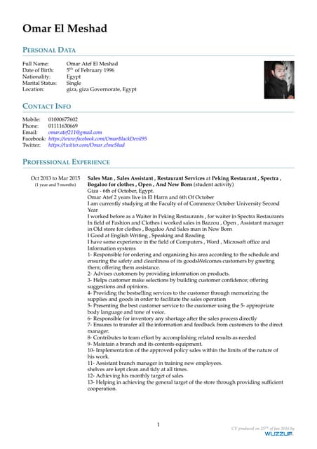 Bavly Samy - CV - Final one | PDF