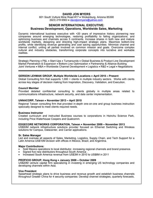 Andy Baker's 2014 Resume V6 | PDF | Sales | Business