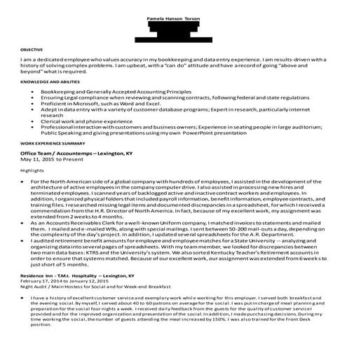 Resume by Rebecca for Rebecca revised | DOCX