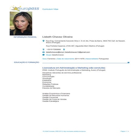 Europass-CV-Actualizado | DOC