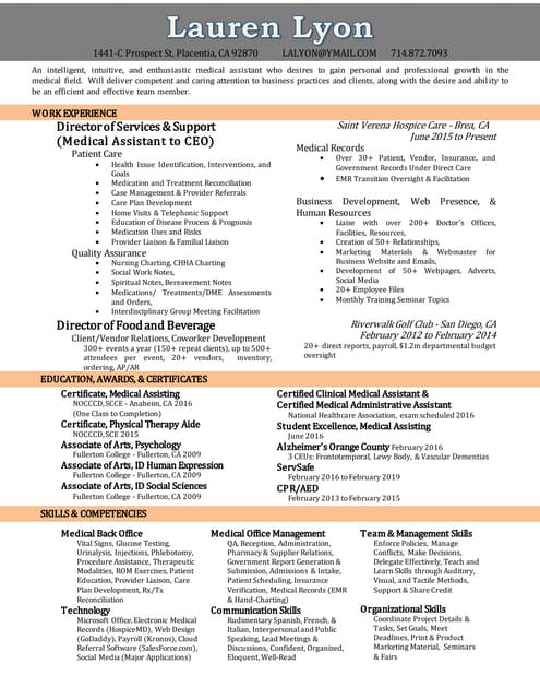 Kristin Lebus(CMAA) resume | DOCX