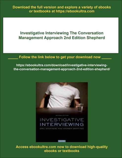 The PEACE Model of Investigative Interviewing | PPTX