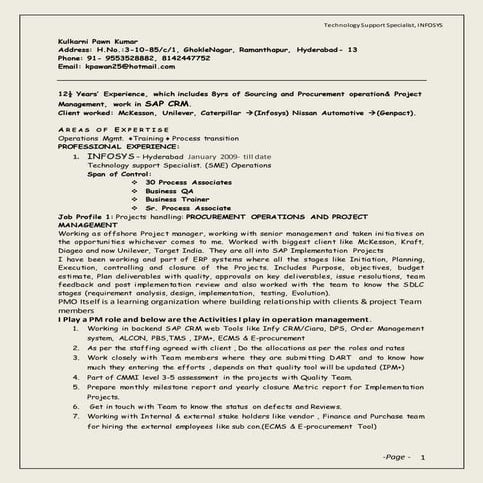 Kulkarni Pawan Kumar (1) (1) | DOCX | Business | Business and Finance