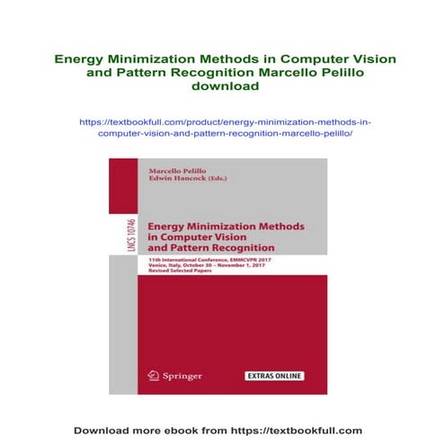Energy Minimization Methods in Computer Vision and Pattern Recognition ...