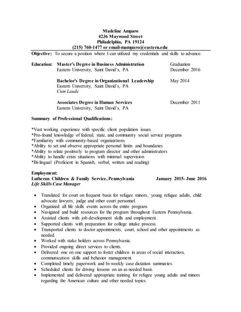 Craig Giaquinto Resume | PDF