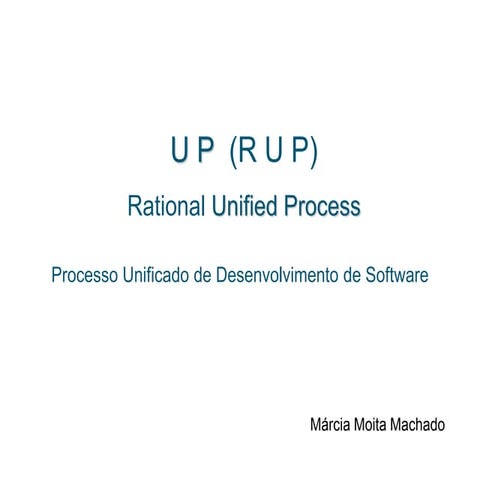 Rational Unified Process - RUP | PDF