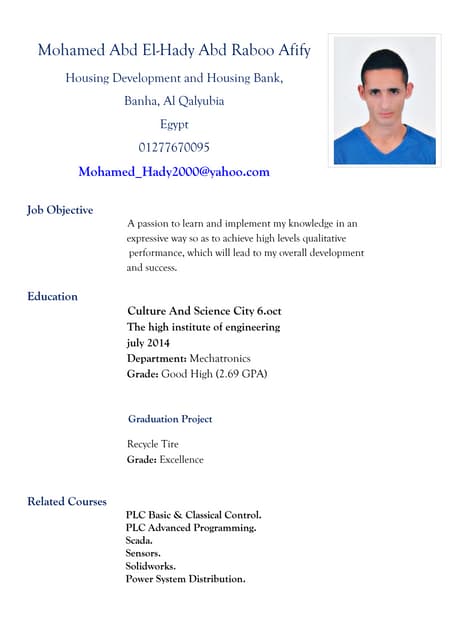 Mohamed essam-resume | PDF