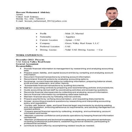 hossam CV | PDF
