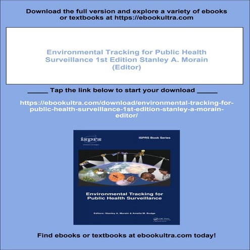 Environmental Tracking for Public Health Surveillance 1st Edition ...