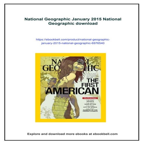 National Geographic January 2015 National Geographic | PDF