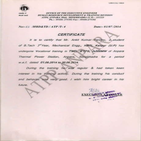 Experience Certificate | PDF