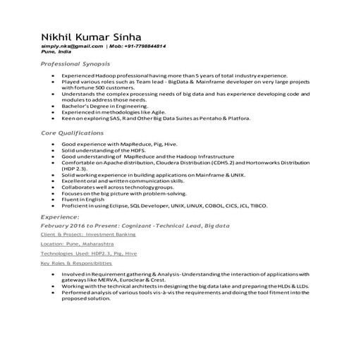 Nikhil Sinha. | DOCX