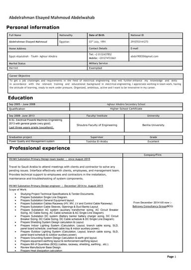 CHARL ERASMUS CV | PDF