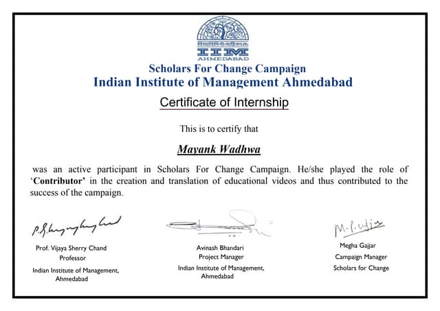 Mayank Wadhwa Ppt