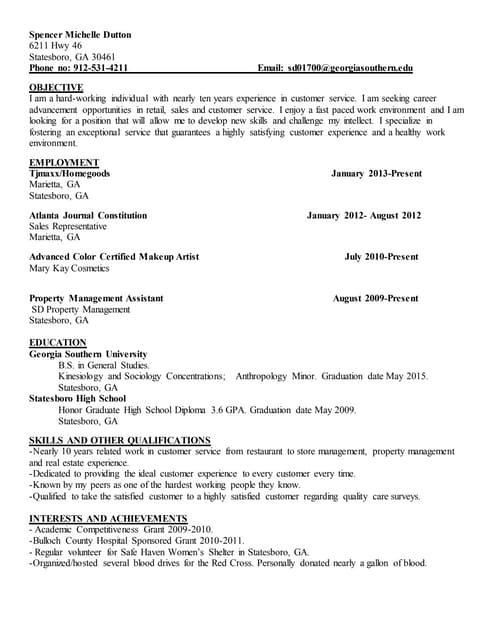 Resume | PDF