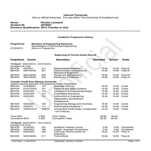 Nicolas Lombard - Transcript | PDF