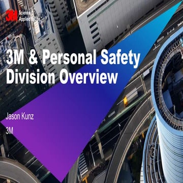 3M PSD - Customer Innovation Center Visits. External (August 2016) | PPTX