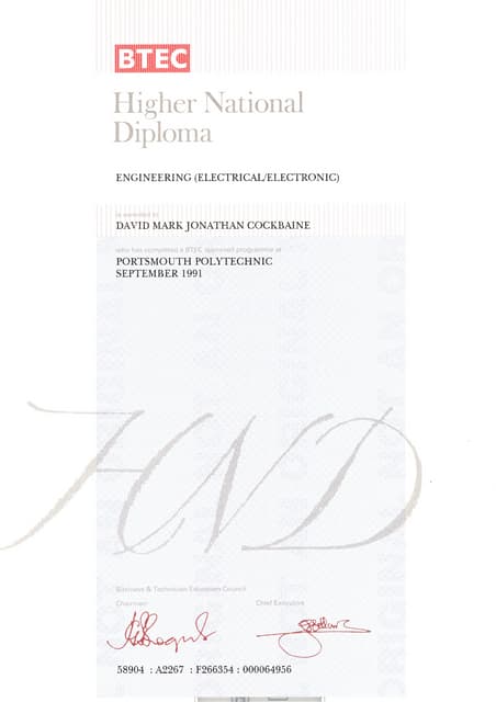 NABPTEX GHANA HND Certificate | PDF