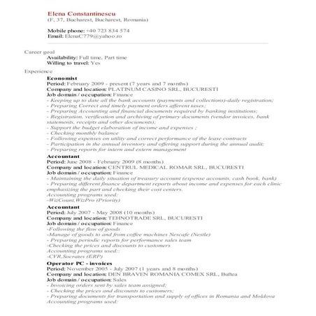 cv_Elena_Constantinescu | PDF