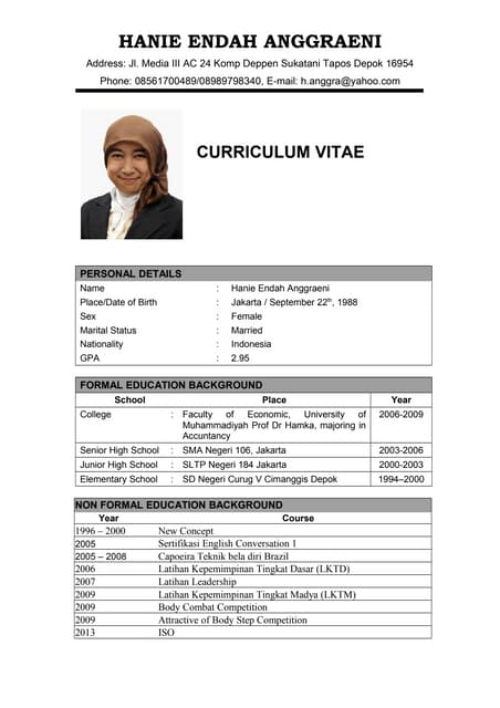 CURRICULUM VITAE (pdf) | PDF