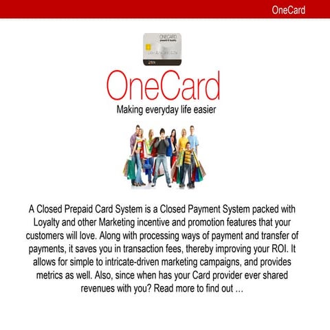 ONECARD TRIFOLD VERSION Aug 26 2015 1 | PPT
