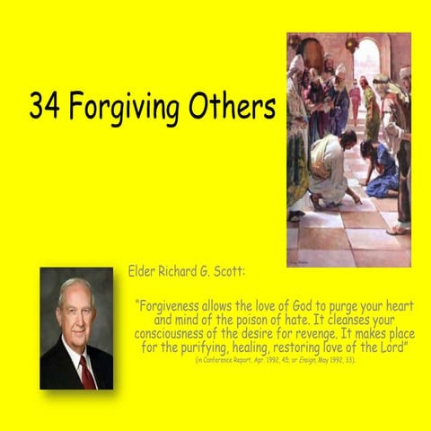 34 forgiving others | PPTX | Christianity | Religion & Spirituality