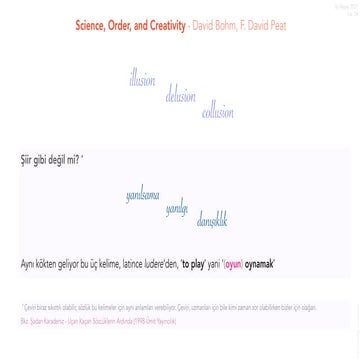 illusion delusion collusion / yanılsama yanılgı danışıklık | PPT