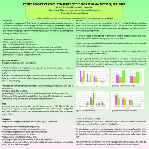 Coping food price hikes: Strategies of the poor in Sri Lanka | PPT