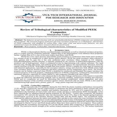 PEEK :Polyetheretherketone applications in clinical dentistry | PPTX