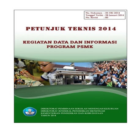 35 dk-2014 data dan informasi program psmk | PDF