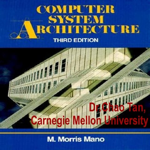 CSA by Morris Manno PPT.ppt to teach Computer system architecture | PPT