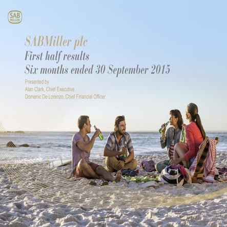 SABMiller F16 Half Year | PDF