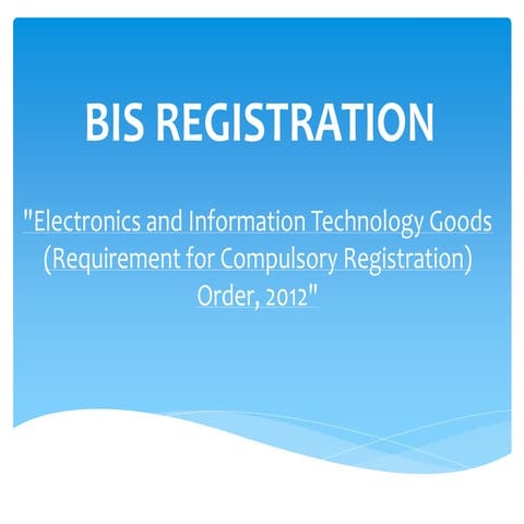 Electronics and Information Technology Goods (Requirement | PPTX | Consumer Electronics ...