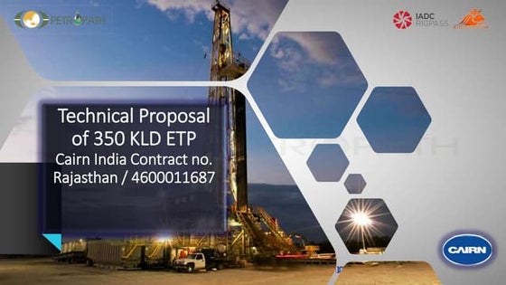 Construction of Sewage Treatment Plant STP – 350 kld for CPMF Part 1 | PPTX