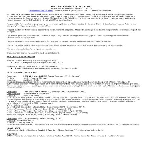 CV_Antonio Botelho_ 032015b_ English | PDF